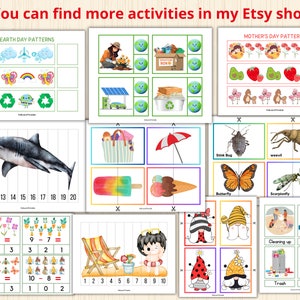 Earth Day Activity,number Tracing Strips,number Tracing Worksheets ...