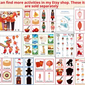 Chinese New Year Memory Game,lunar New Year Matching Activity,memory ...