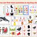 Insect Number Matching,spring Puzzle,counting Activity,preschool,number ...