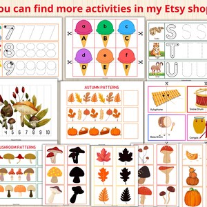 I Spy Fall,fall I Spy Game,autumn I Spy,autumn Activity,count 10 ...