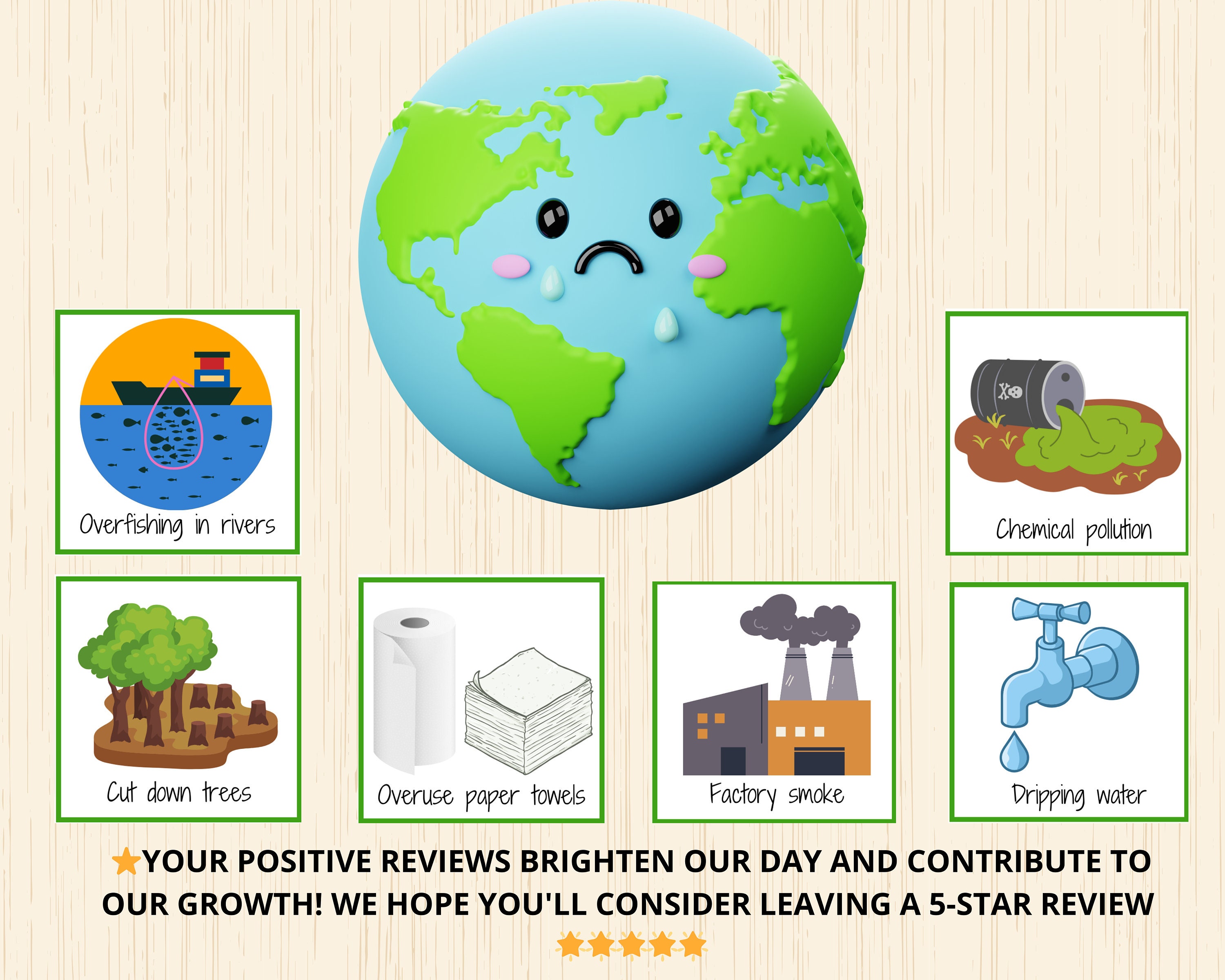 Happy Earth Sad Earth Sorting Activity,earth Day Montessori Preschool ...