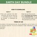 Earth Day Bundle,preschool Busy Book,spring Busy Bin,earth Day ...