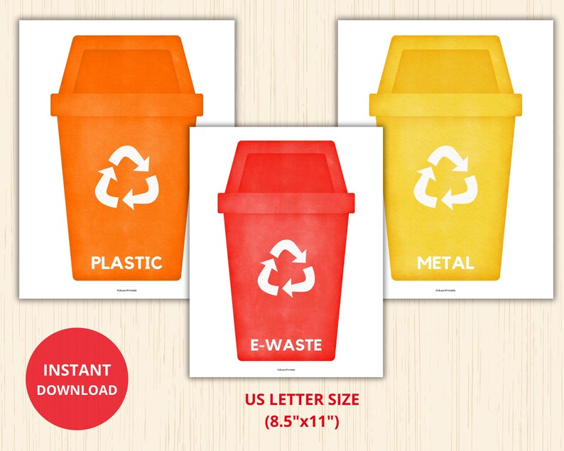 Recycling Sorting Game,earth Day Recycle Sort,earth Day Activity,waste ...