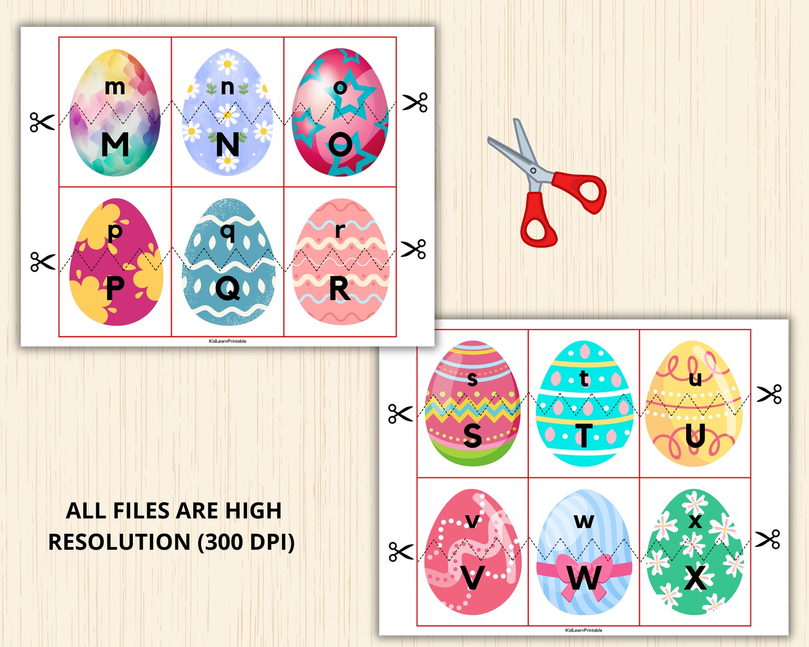 Easter Egg Alphabet,easter Activities, Easter Preschool Activity ...