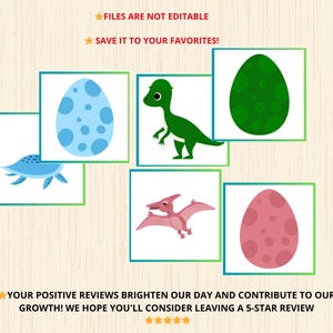 Dinosaur Color Match,dinosaur Preschool Activity,color Sorting Game ...