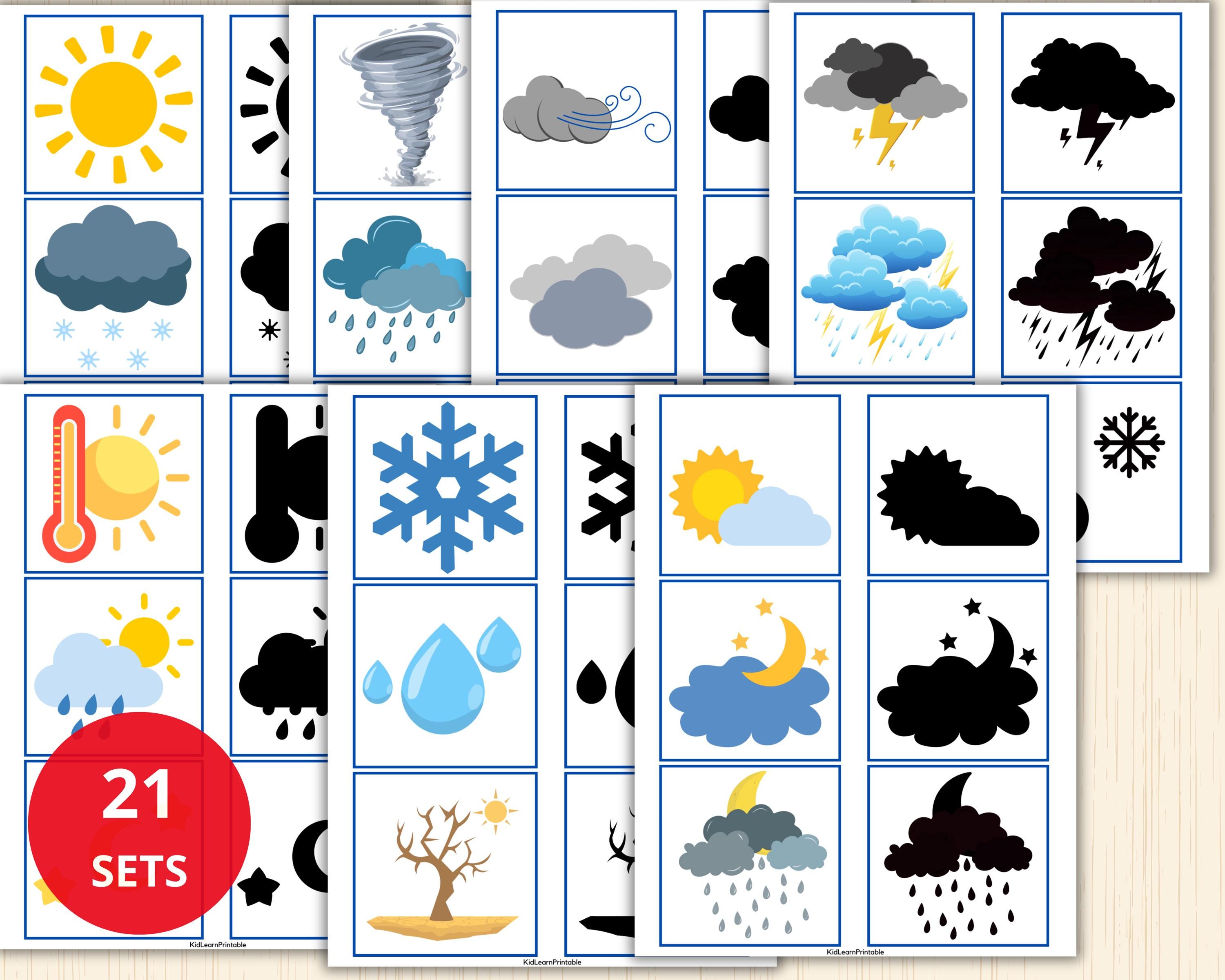 Weather Bundle,weather Busy Book,weather Unit Study,weather Preschool ...