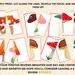 Fall Matching Mushroom Activity,symmetry Puzzle,2 Piece Puzzle,autumn ...