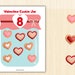 Valentine Counting Activity, Numbers 1-10, Count Activities,prek ...