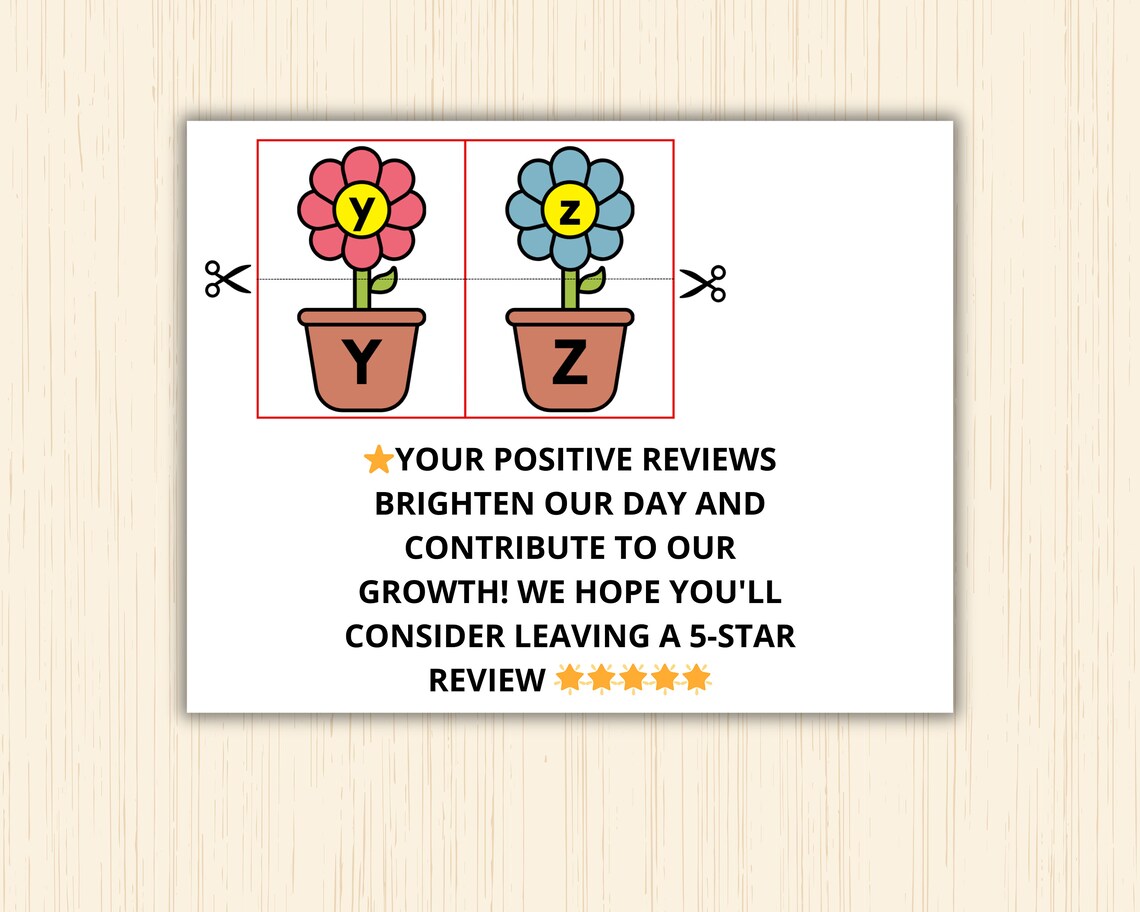 Flower Alphabet Match, Spring Preschool Activity,alphabet Matching Game ...