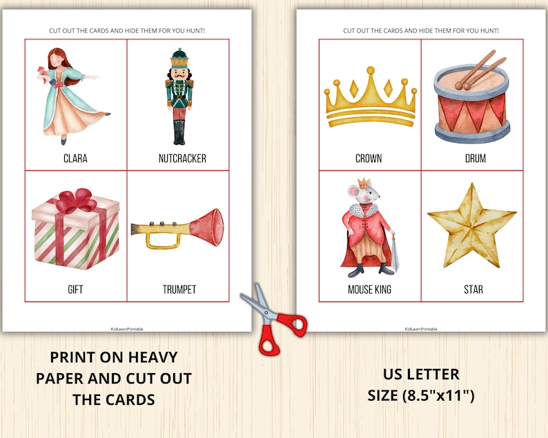 Nutcracker Treasure Hunt,nutcracket Ballet Scavanger Hunt,scavenger ...