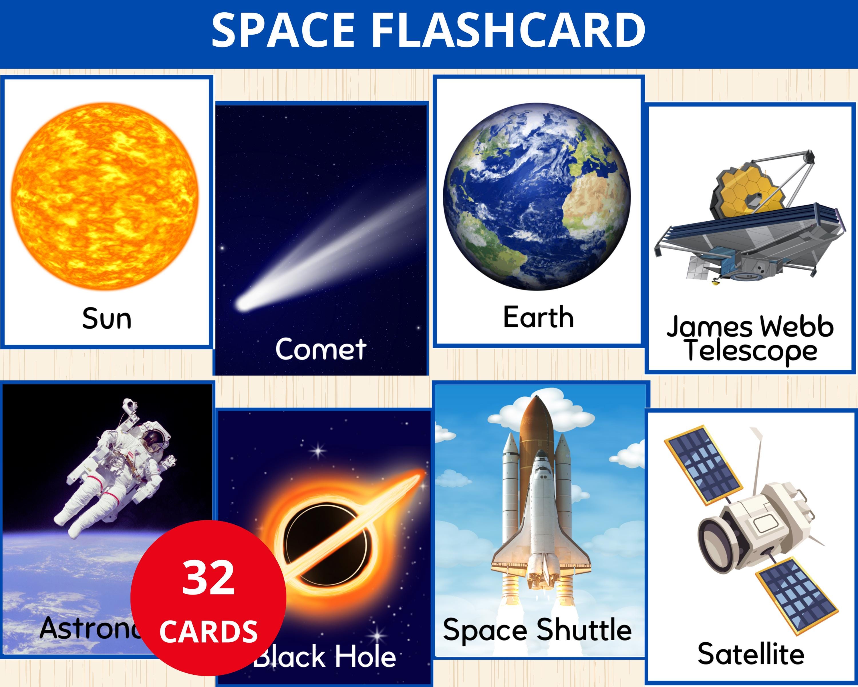 Solar System Printable Flash Cards