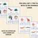 Ocean Animal Phonics Clip Cards, Beginning Sound Activity, Sea Animals ...