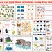 Nature Alphabet Cards Tracing Letters,nature Alphabet Cards,letter ...