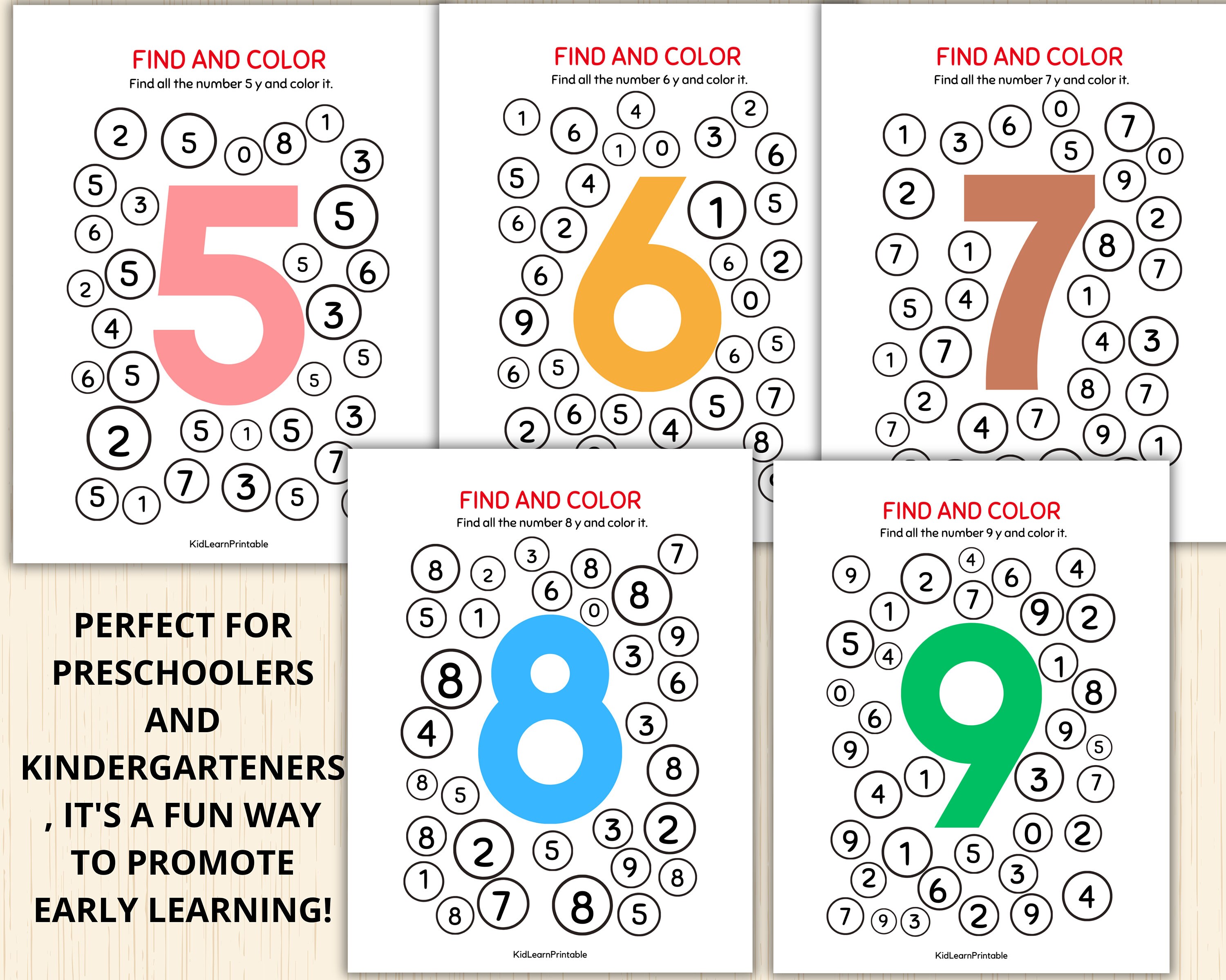 Number Recognition,number Tracing,traceable Numbers,preschool ...