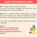 Fairy Scavenger Hunt,fairy Garden Party Games,fairy Birthday Party ...
