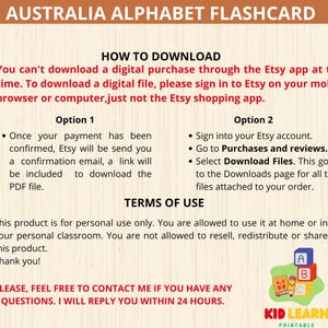 Australian Animals Alphabet,australian Alphabet Posters,abc Alphabet ...