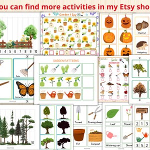 Tree Puzzle Kids,montessori Fall Wooden Puzzle,fall Number Sequence ...