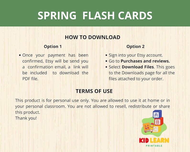 Spring Flashcards, Spring Vocabulary Cards,nature Cards,sensory Bins ...