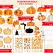 Pumpkin Alphabet Puzzle Pairs,fall Alphabet Match,matching Cards ...