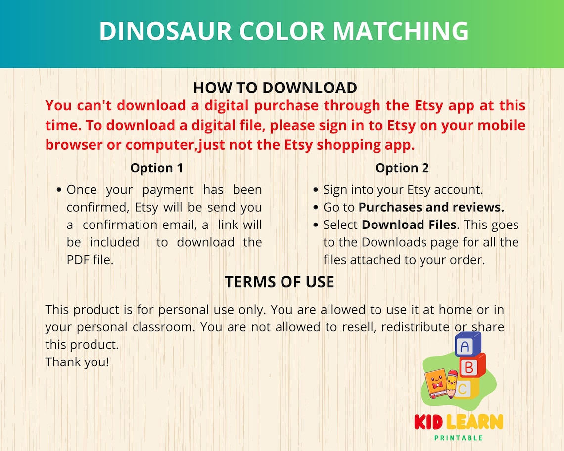 Dinosaur Color Match,dinosaur Preschool Activity,color Sorting Game ...