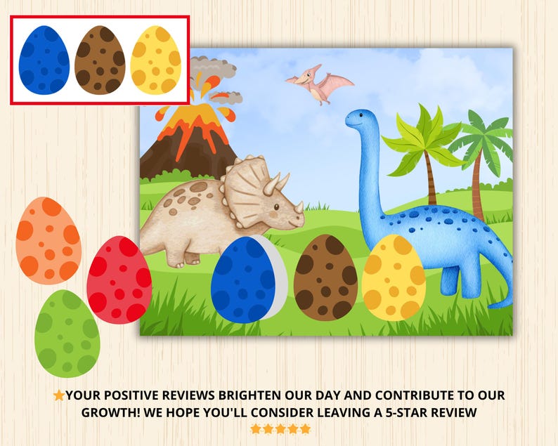 Dinosaur Activity Game,dinosaur Pattern Game,sequencing Activity,color ...