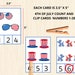 4th of July Count and Clip Cards,numbers 1-20,4th of July Cards ...