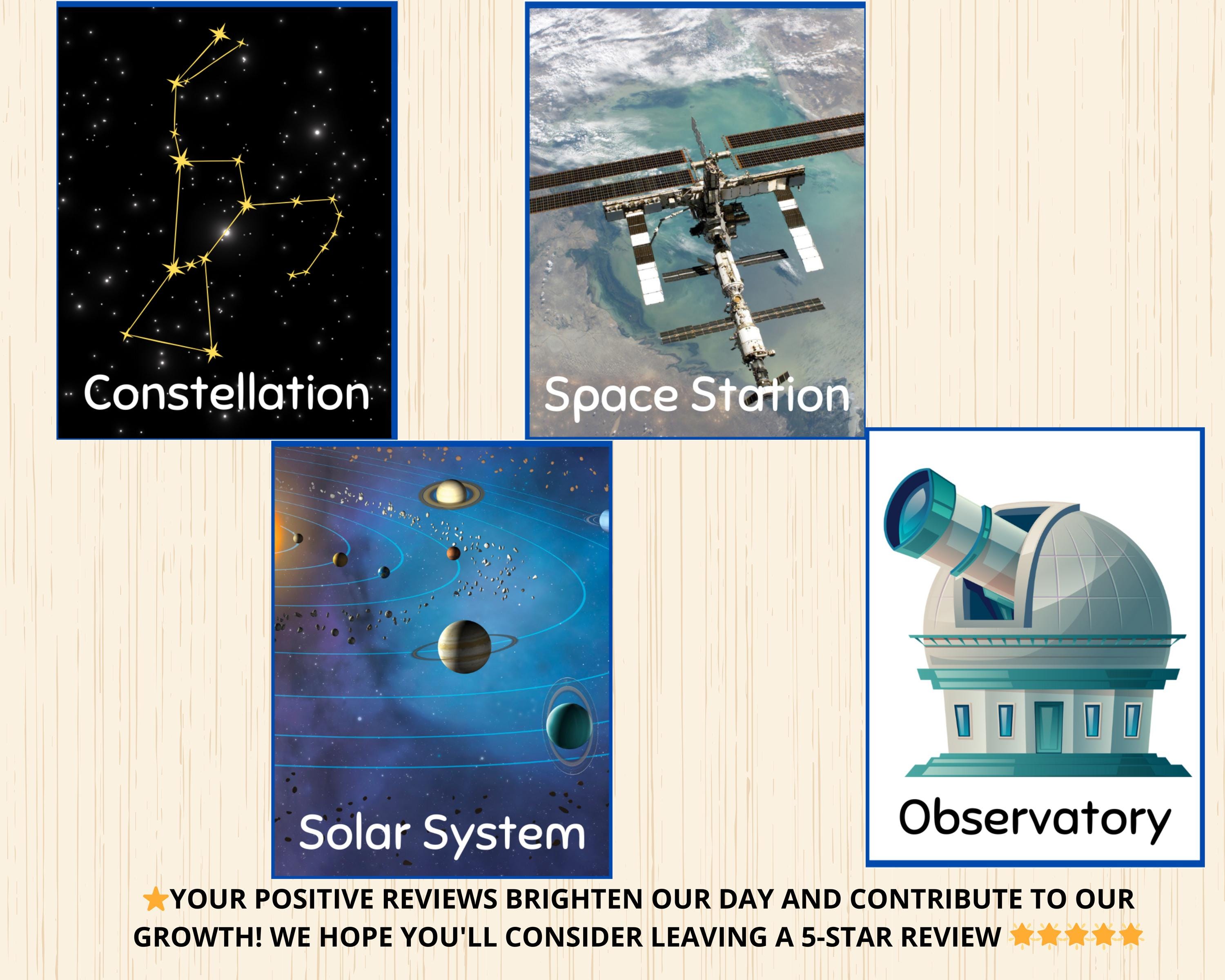 Space Flashcard,planets Flashcards,solar System Flash Cards,space ...