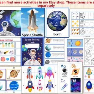 Space Alphabet Matching,alphabet Puzzles,letter Recognition,space ...