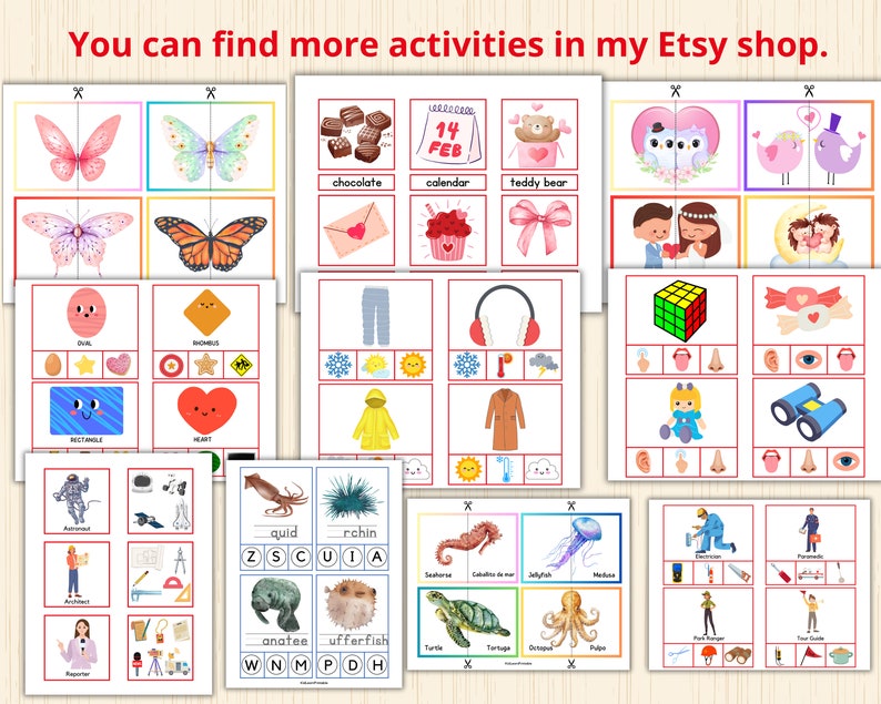 Candy Alphabet Matching Cards, Alphabet Puzzles,toddler Matching Game ...