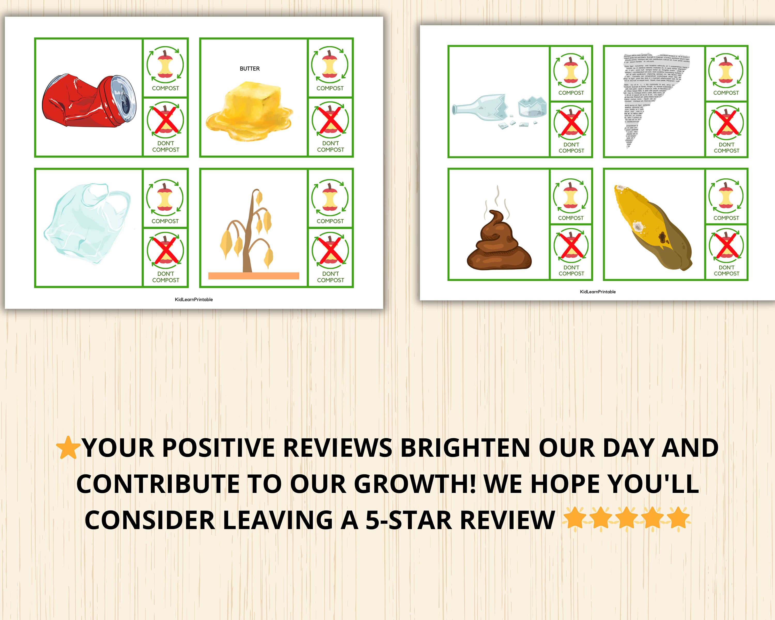 Composting Activity for Kids, Feed the Worms,earth Day Activity,recycle ...