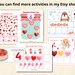 Valentine Count Strawberries Math Printable, Counting Valentines ...