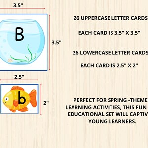 Fish Alphabet Match,ocean Animal Alphabet Matching,fish ABC Matching ...