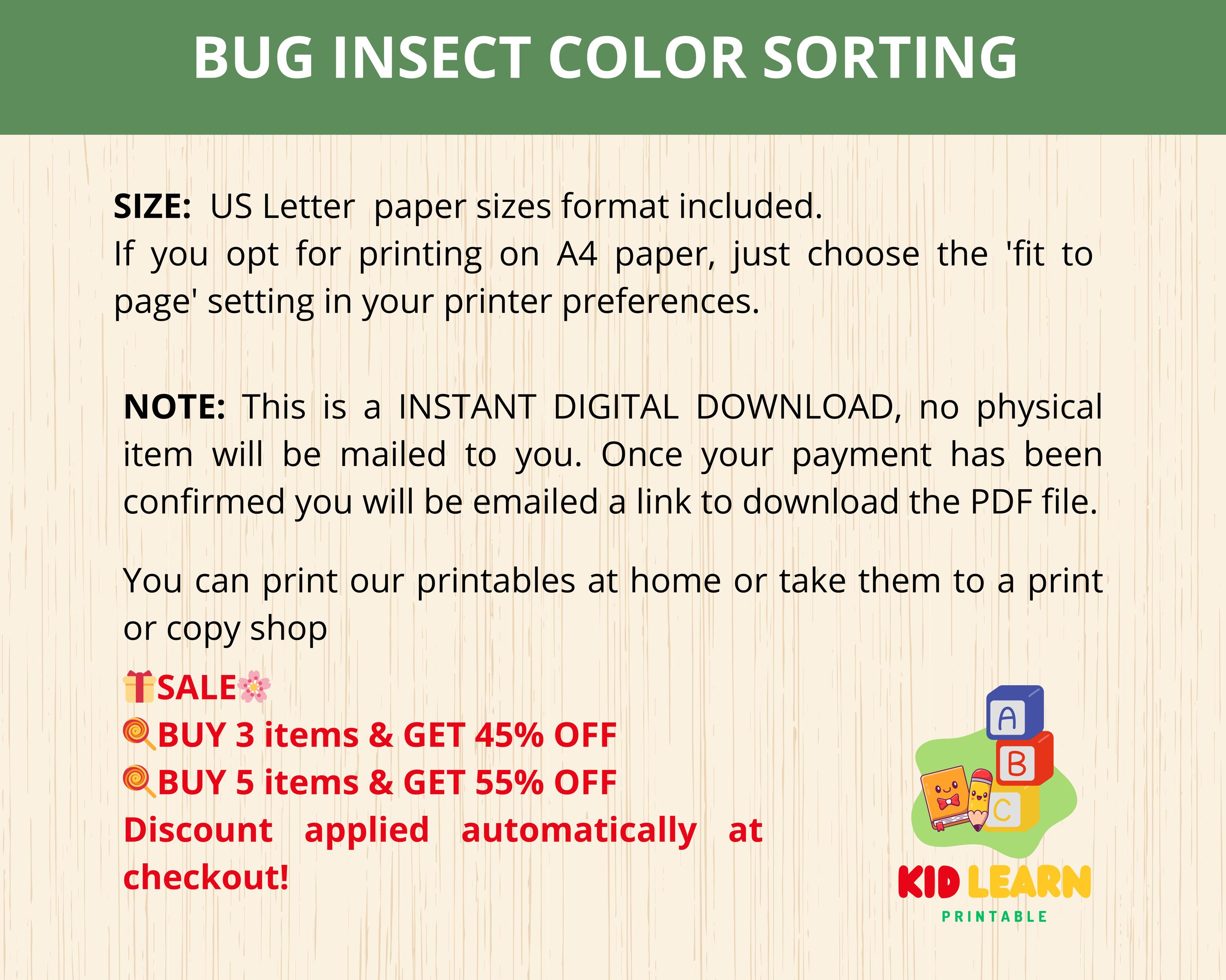 Bug Color Sorting,insect Color Matching,bug Sorting Game,insect Unit ...