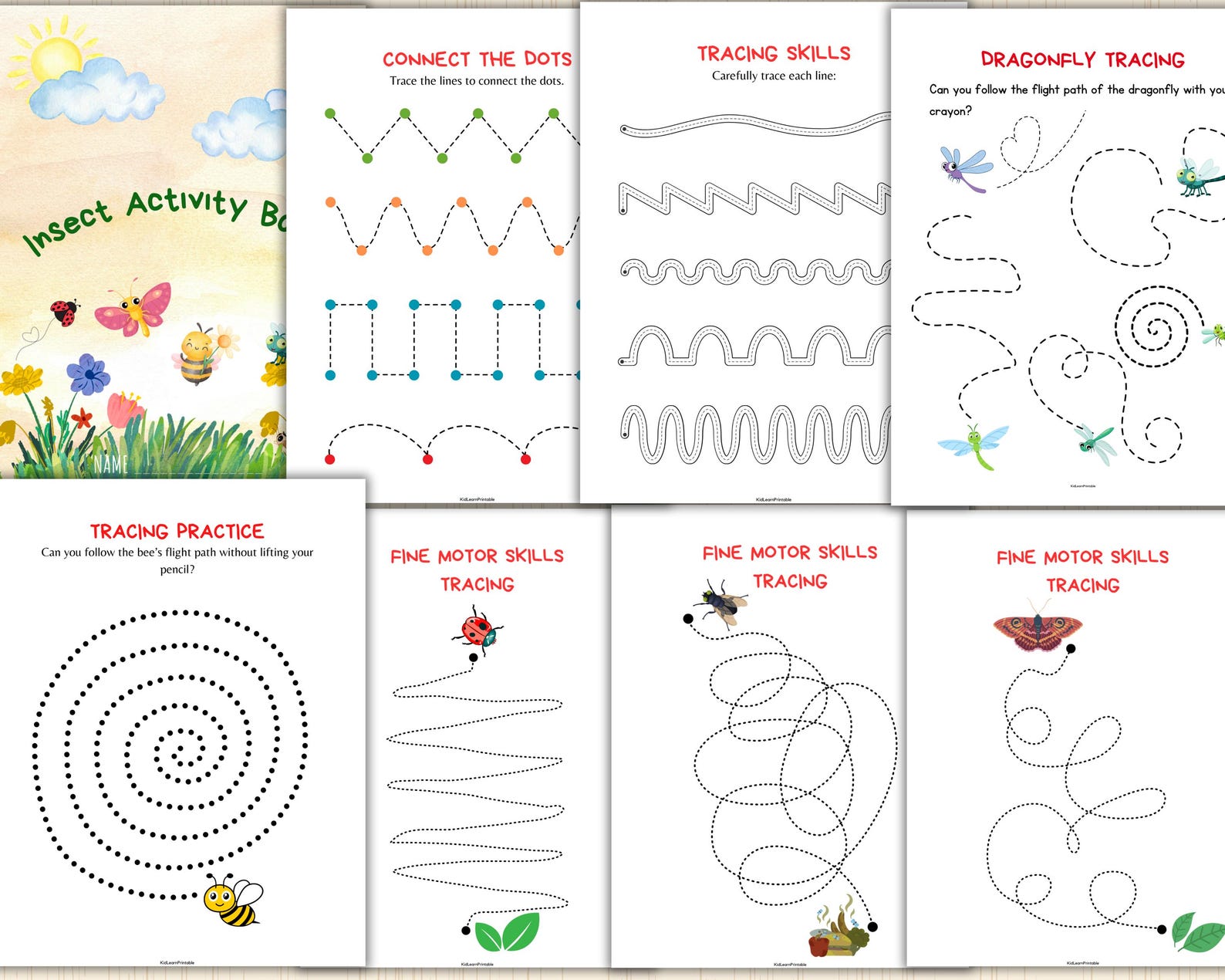 Insects Activity Book,insect Bundle,insect Unit Study,bugs Activity ...