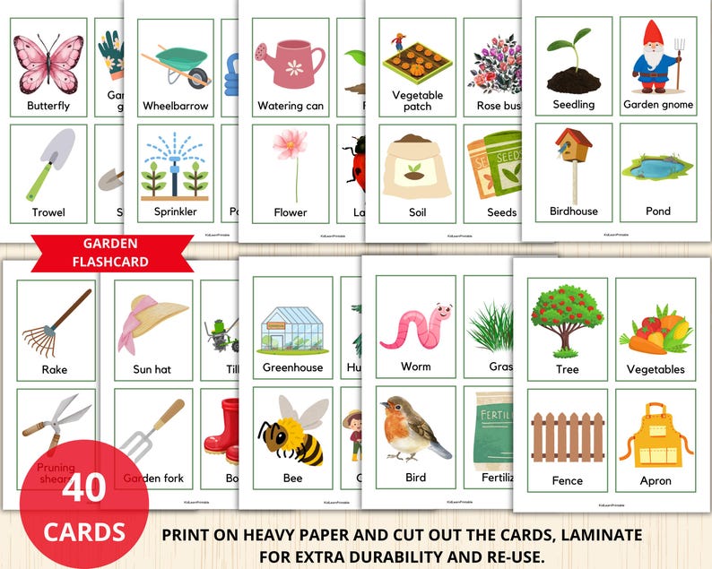 Garden Bundle,garden Unit Study,spring Preschool,homeschool Learning ...