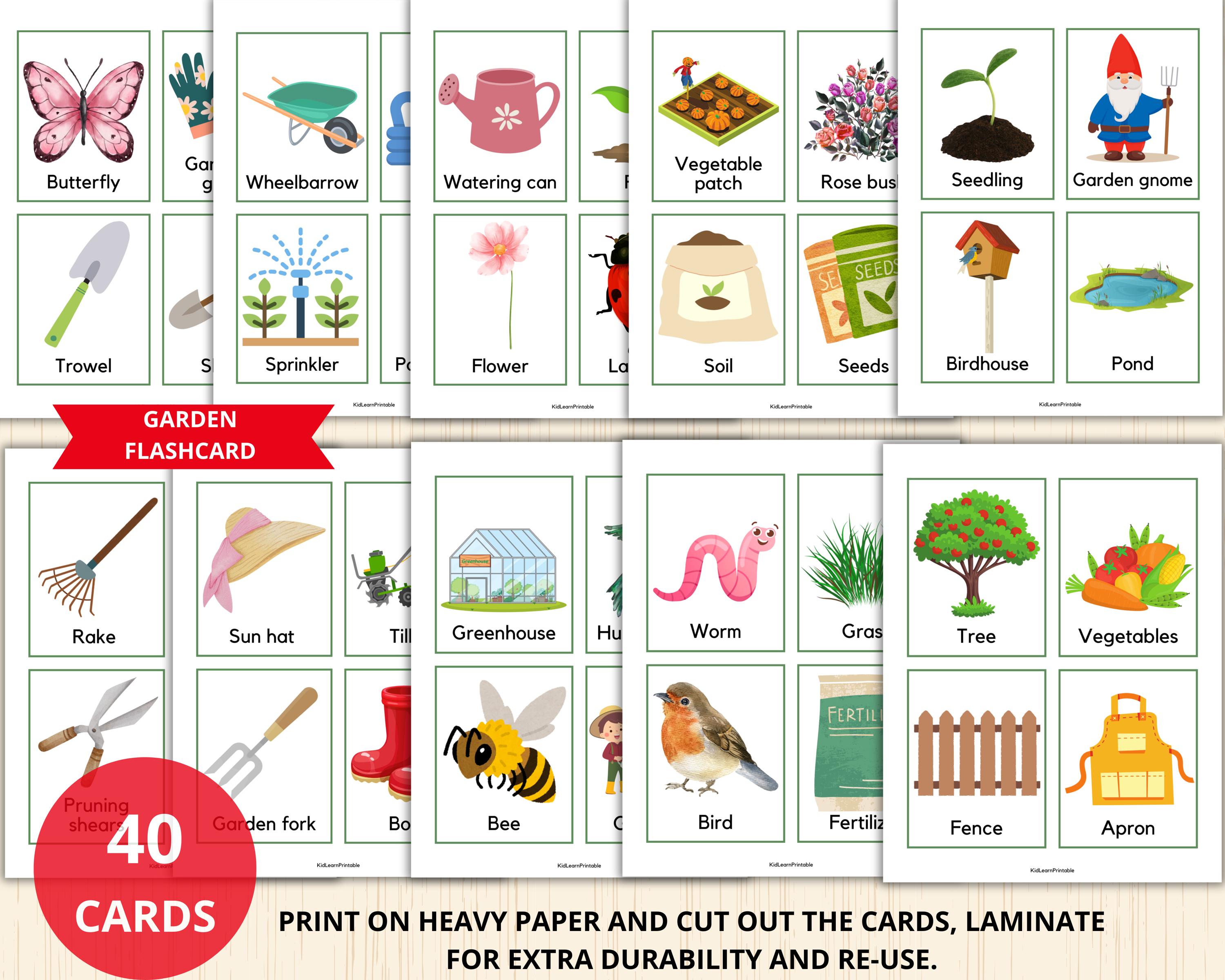 Garden Bundle,garden Unit Study,spring Preschool,homeschool Learning ...