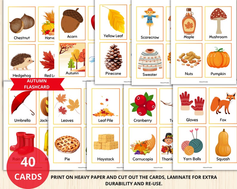 Autumn Bundle,autumn Unit Study,fall Preschool,homeschool Learning,fall ...