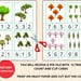 Tree Count and Clip Cards,spring Counting Cards,tree Math Activity,tree ...