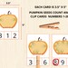 Pumpkin Seed Count and Clip Cards,pumpkin Counting Clip,kids Fall ...