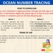 Ocean Animals Number Tracing,handwriting Practice,writing Skills ...