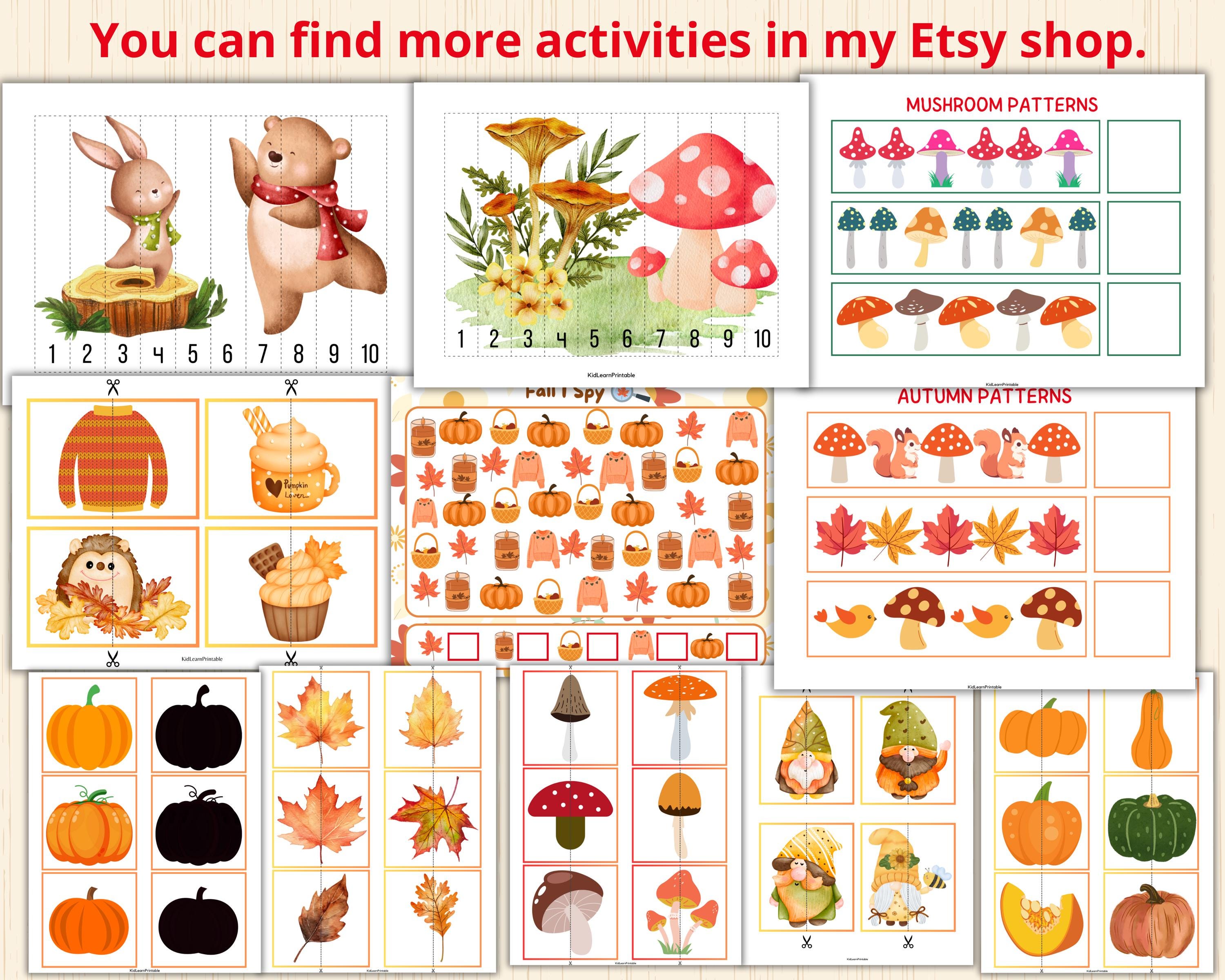 Pumpkin Alphabet Puzzle Pairs,fall Alphabet Match,matching Cards ...