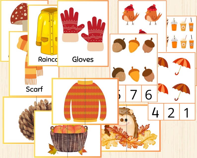 Autumn Bundle,autumn Unit Study,fall Preschool,homeschool Learning,fall ...