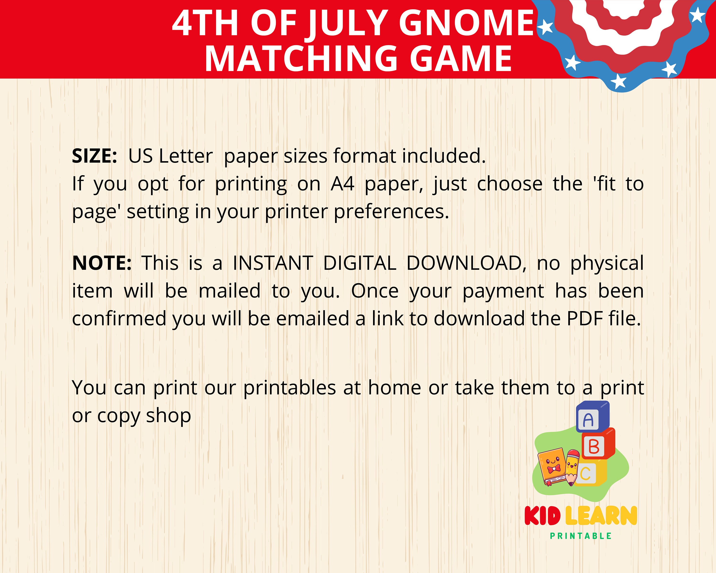 4th of July Matching Game,4th of July Puzzle Symmetry,matching Activity ...