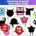 Monster Shadow Matching Games,monster Matching Activity,monster Puzzles ...