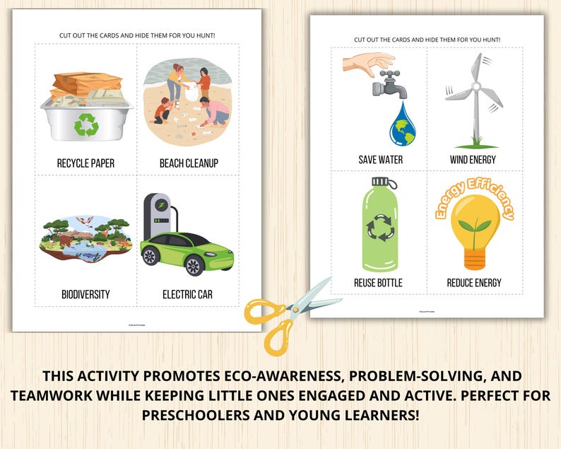 Earth Day Scavenger Hunt,nature Treasure Hunt,earth Day Activity,earth ...