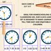 Telling Time Clip Cards,clock Activity,tell the Time Activity,learn the ...