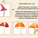 Fall Matching Mushroom Activity,symmetry Puzzle,2 Piece Puzzle,autumn ...