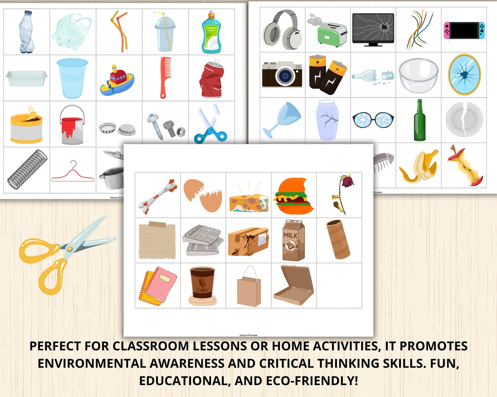 Waste Sorting Activity,garbage Sorting Game,recycling Game,earth Day ...