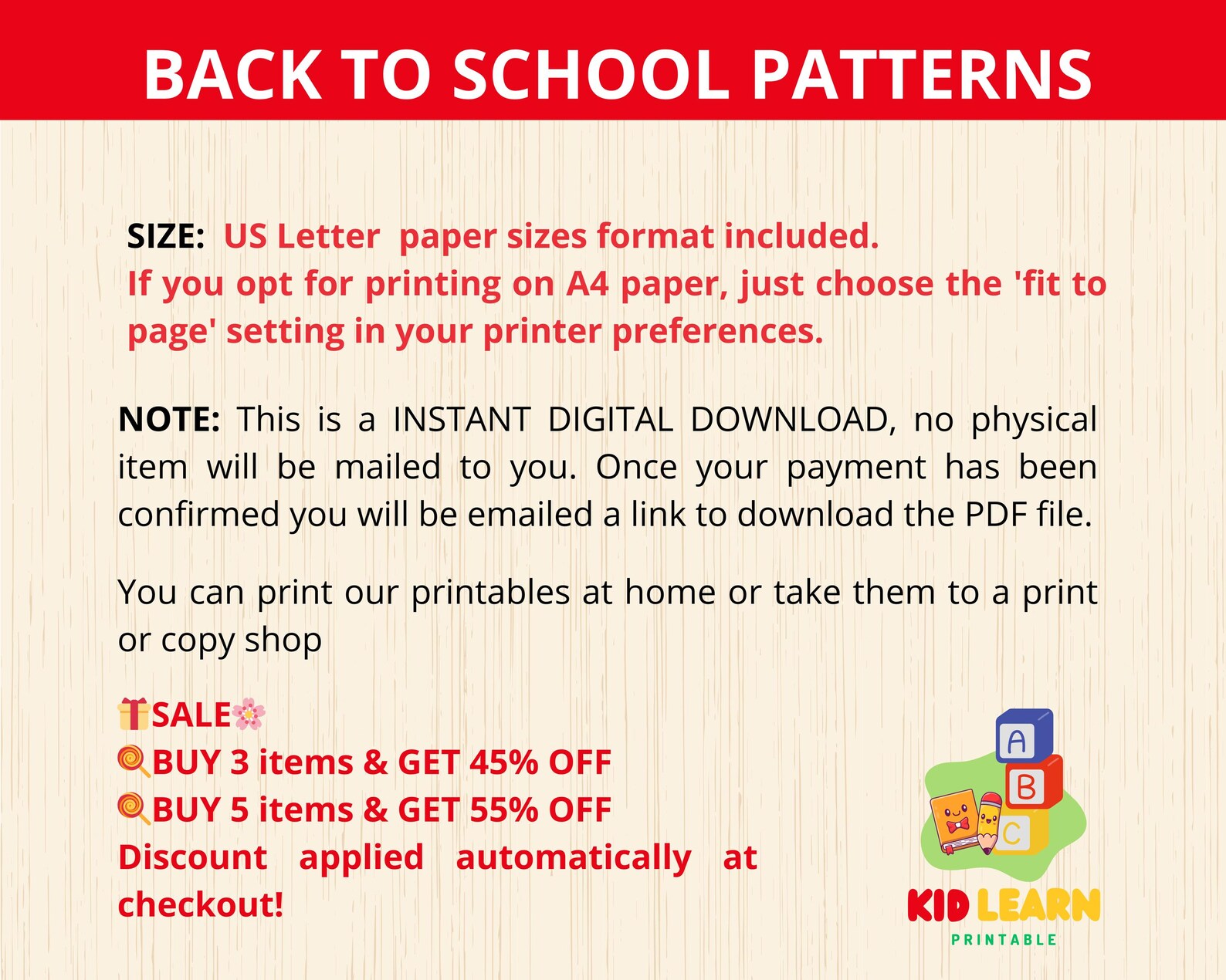 Back to School Patterns,what Comes Next,school Pattern Activity ...