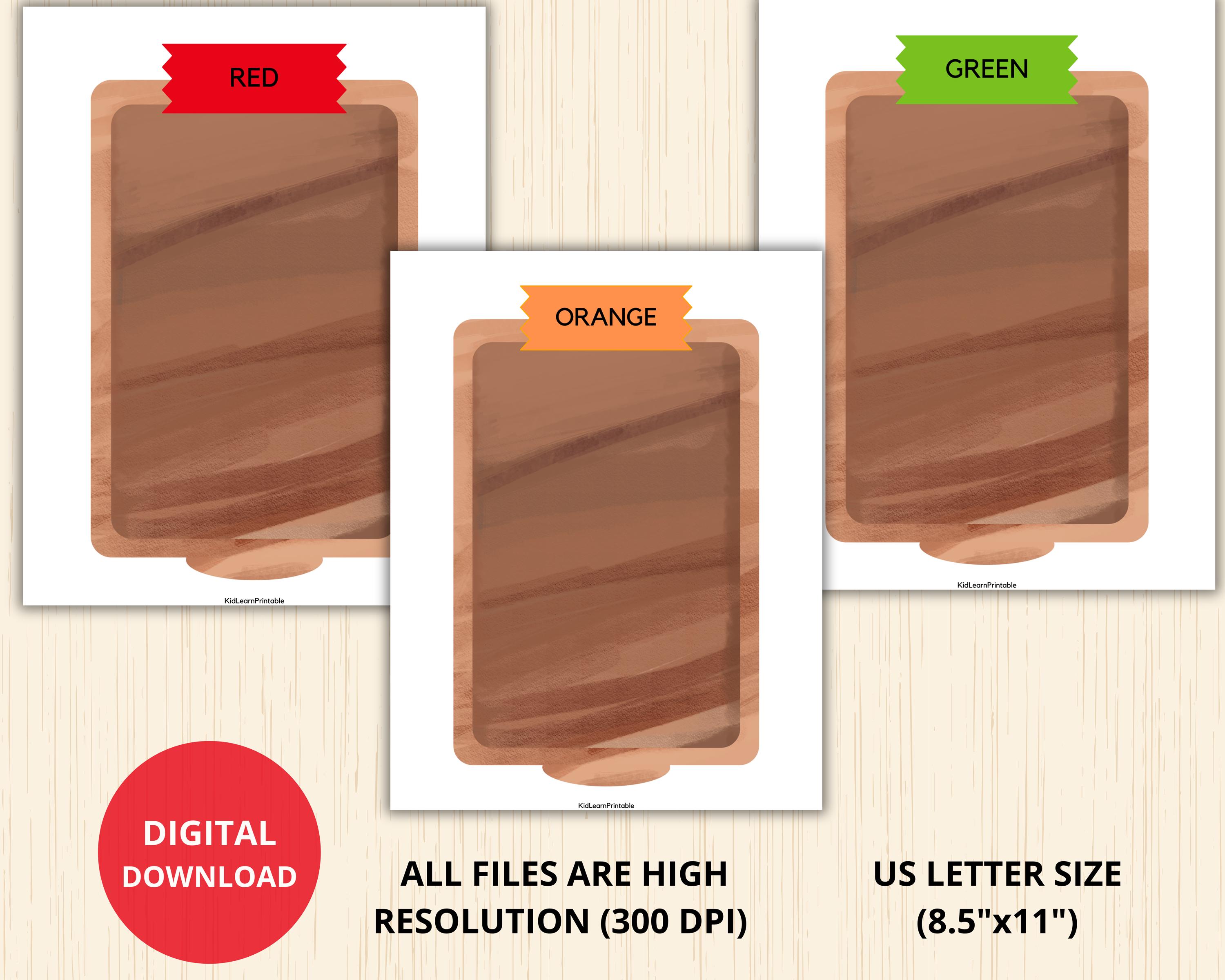 Fruits and Vegetables Sorting Activity,color Matching Game,fruits and ...